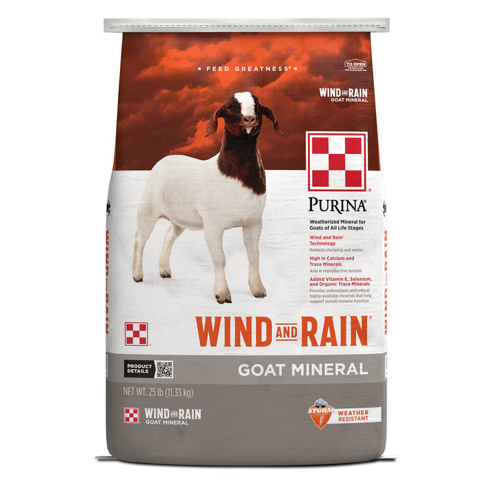 Purina® Wind and Rain® Goat Mineral – Purina Animal Nutrition