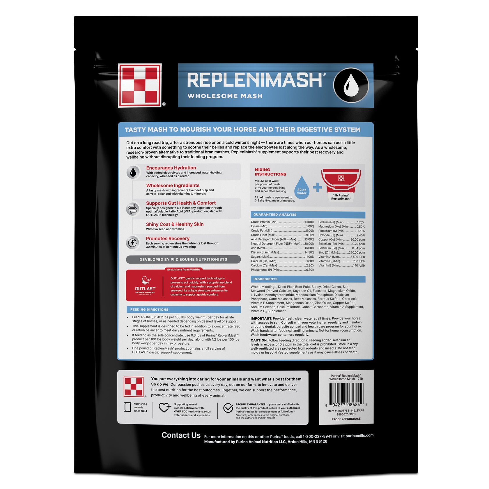 Purina® RepleniMash Product | Support Your Horse's Recovery – Purina ...