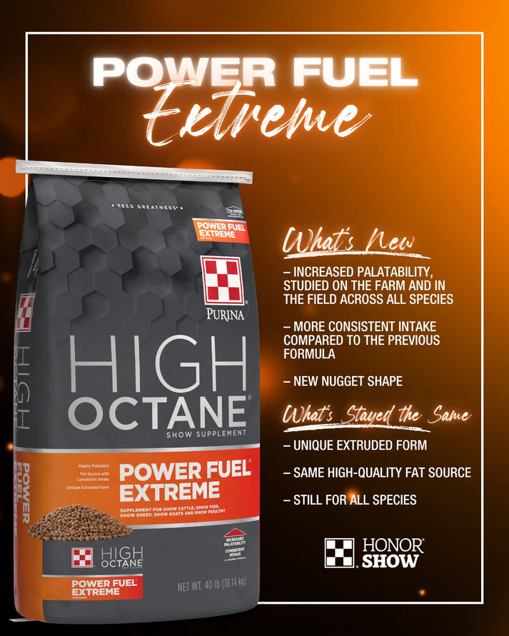 Purina® High Octane® Power Fuel® Extreme Topdress Show Supplement ...