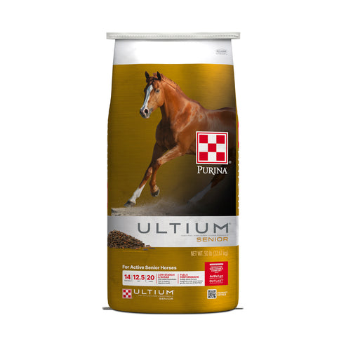 Purina® Ultium® Senior Horse Feed | Food For Senior Equine Athletes ...