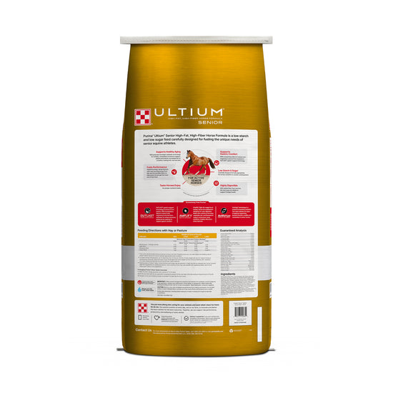 Purina® Ultium® Senior Horse Feed | Food For Senior Equine Athletes ...