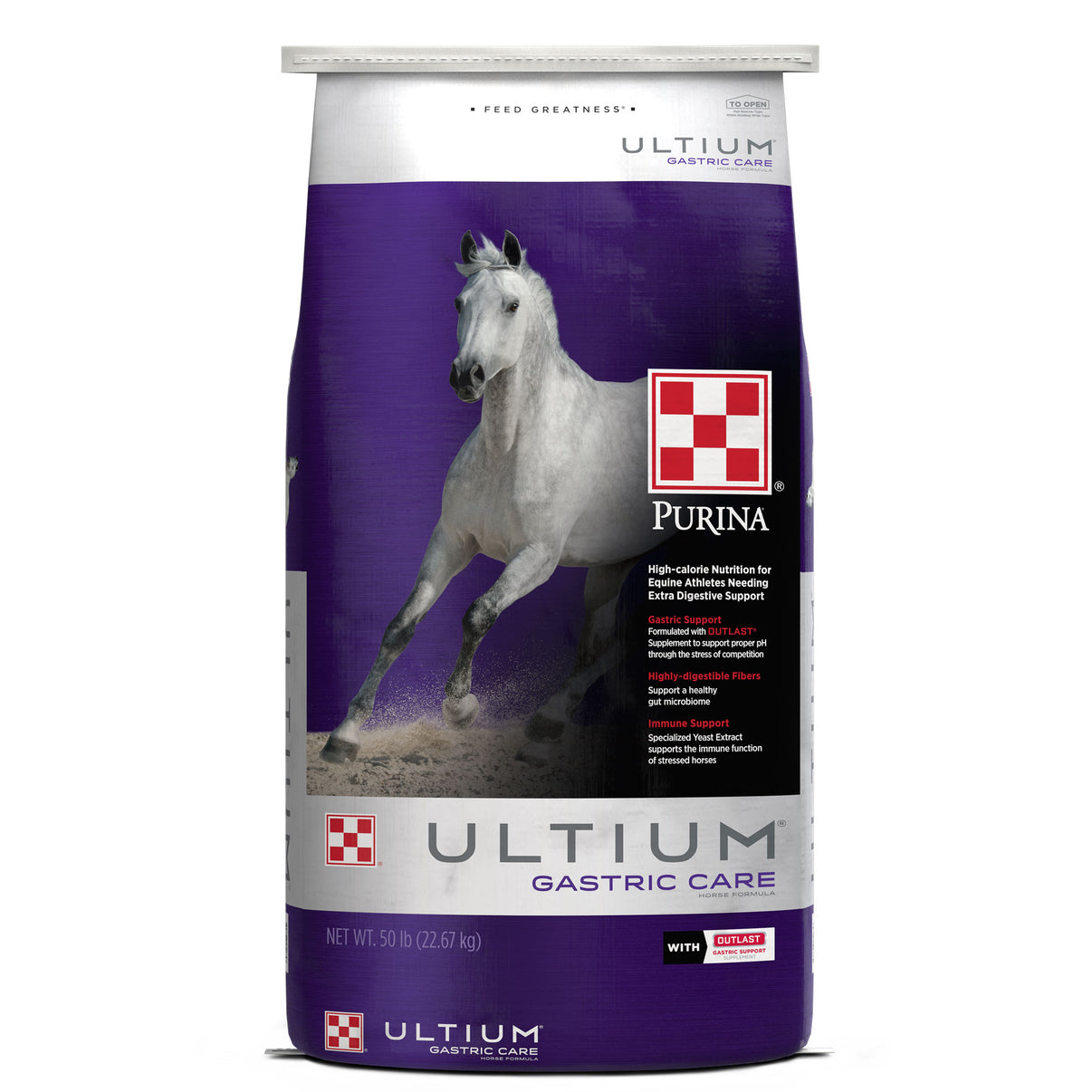 Purina® Ultium® Gastric Care Horse Feed | With Beet Pulp & Alfalfa ...