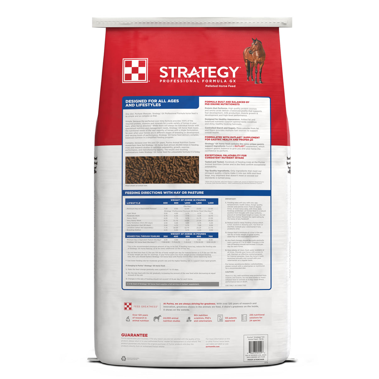 Purina® Strategy GX Professional Horse Feed | For All Life Stages ...