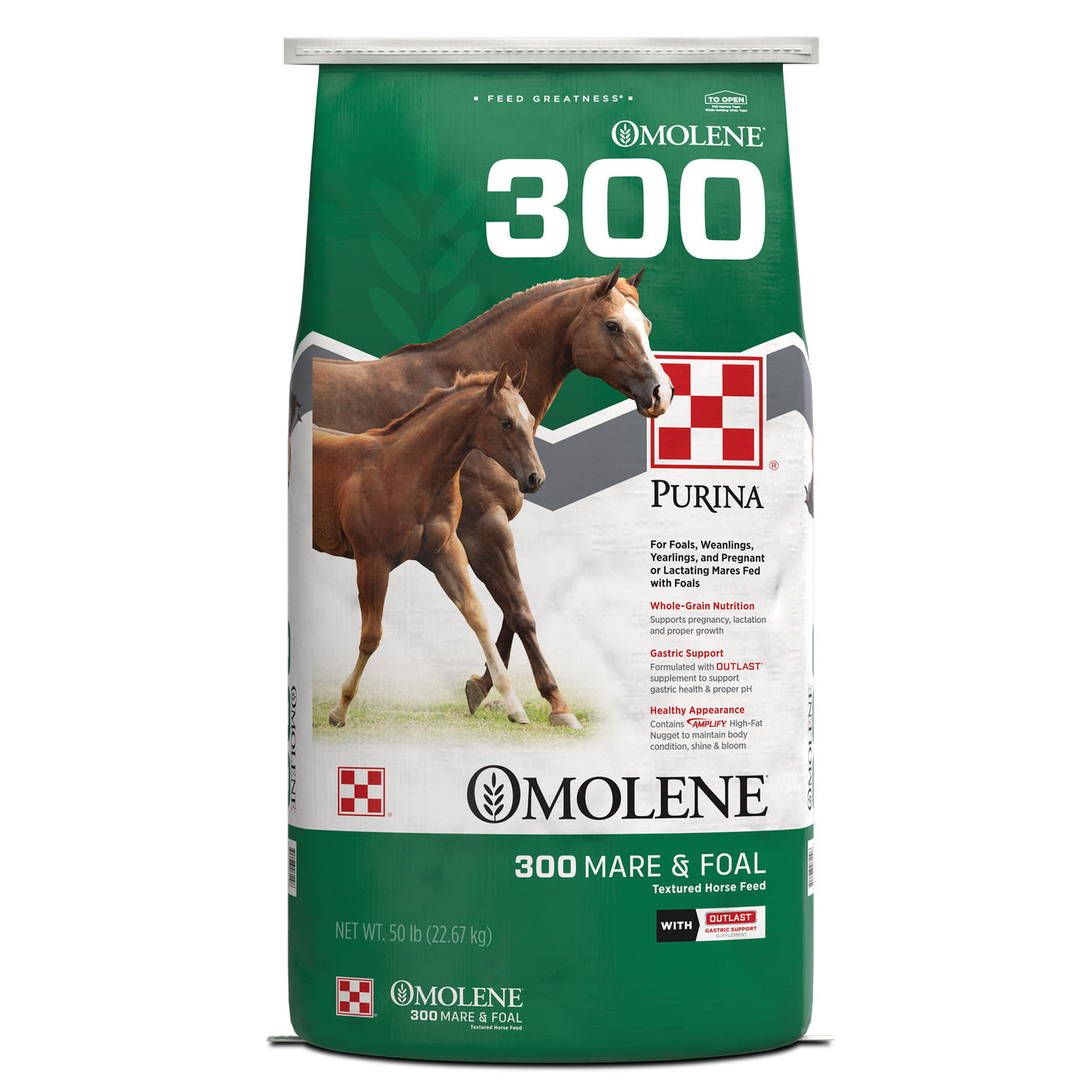 Purina® Omolene® #300 Mare & Foal Horse Feed – Purina Animal Nutrition