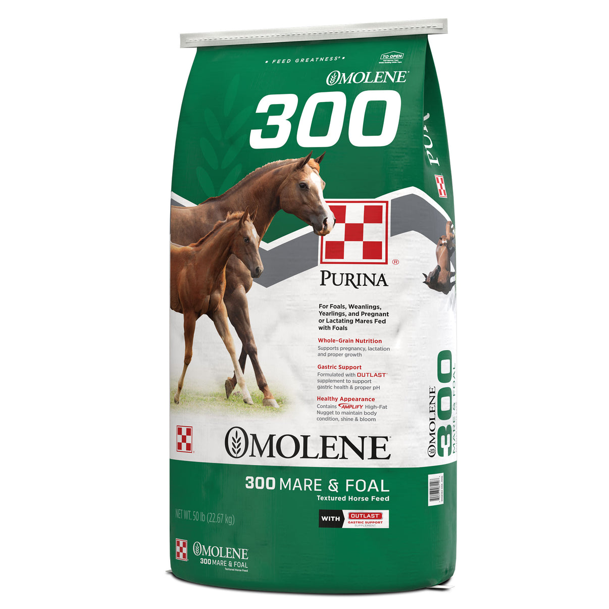 Purina® Omolene® #300 Mare & Foal Horse Feed – Purina Animal Nutrition