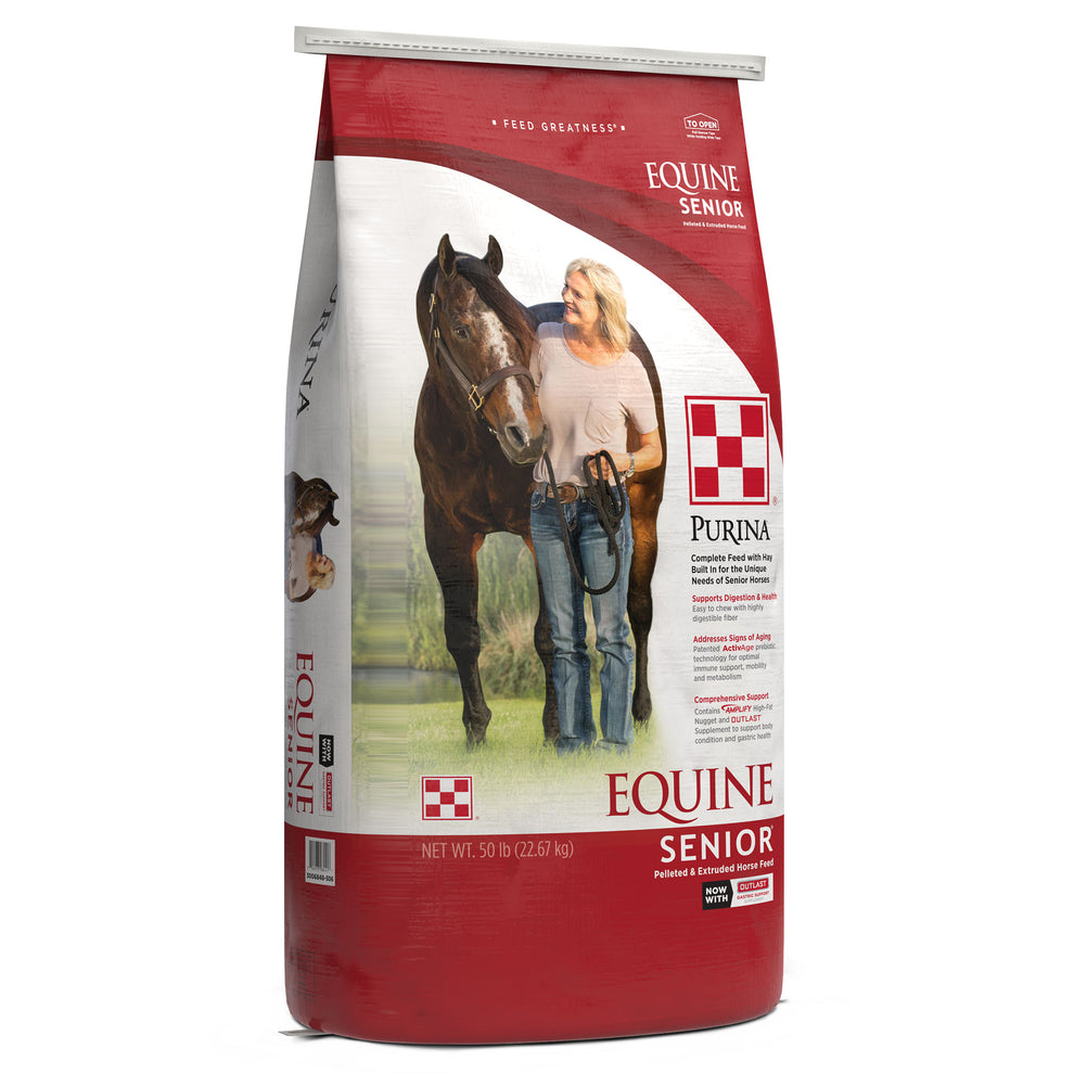 Purina® Senior Horse Feed | Veterinarian Recommended For Senior Horses ...