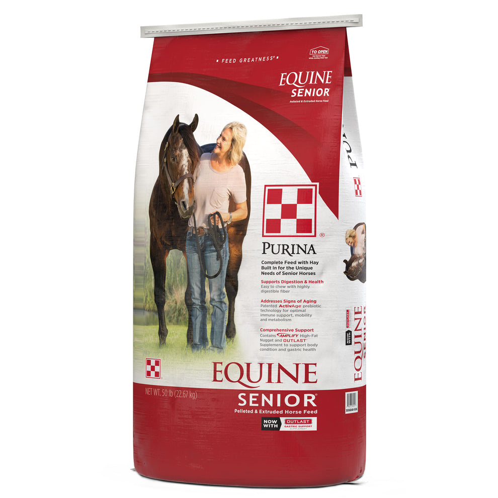 Purina® Senior Horse Feed | Veterinarian Recommended For Senior Horses ...