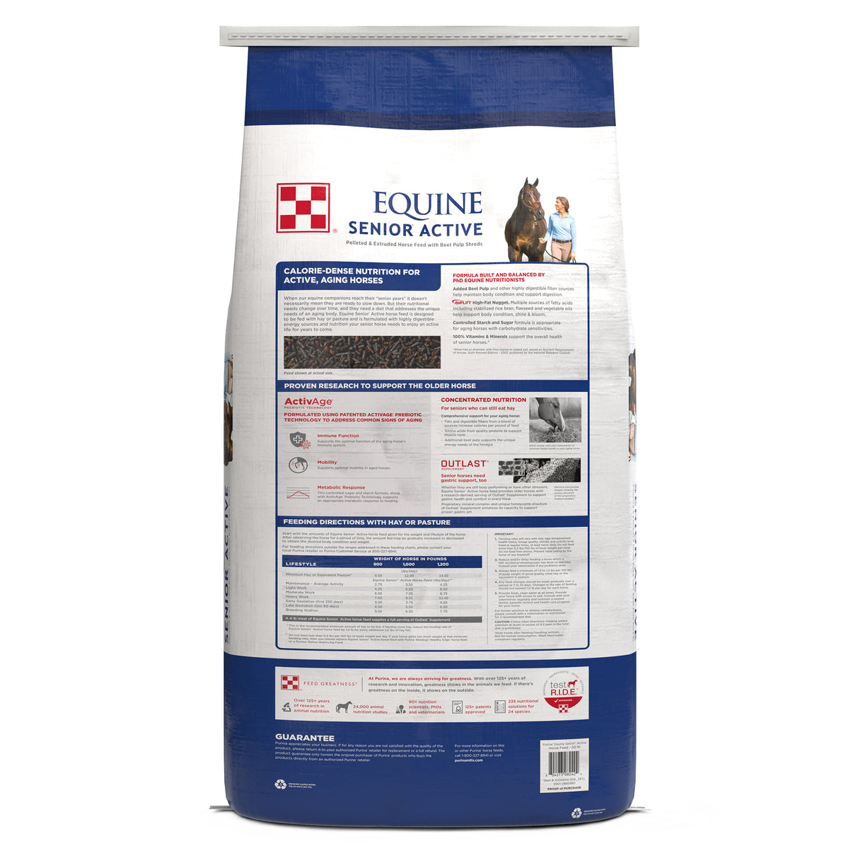 Purina® Equine Senior® Active Horse Feed – Purina Animal Nutrition