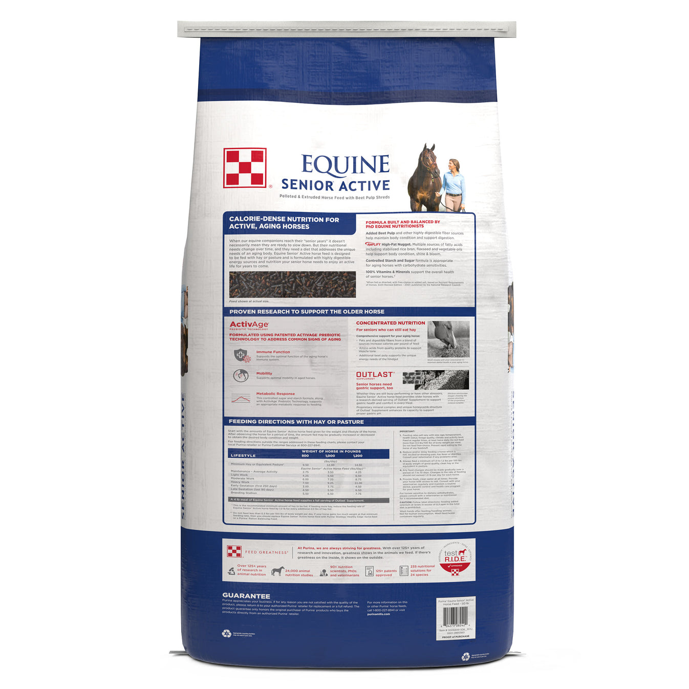 Purina® Equine Senior® Active Horse Feed – Purina Animal Nutrition