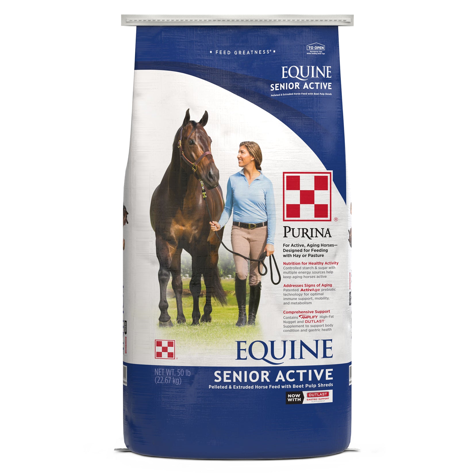 Purina® Equine Senior® Active Horse Feed – Purina Animal Nutrition