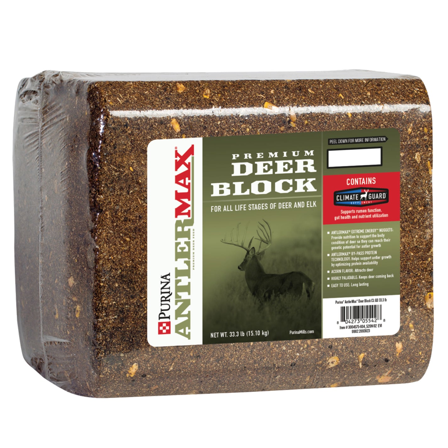 Purina® AntlerMax® Deer Year-Round Deer Block Supplement | Buy Now ...