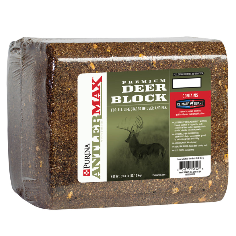 Purina® AntlerMax® Deer Year-Round Deer Block Supplement | Buy Now ...