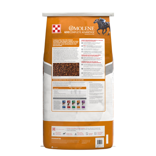 Purina® Omolene® #400 Complete Advantage Horse Feed – Purina Animal ...