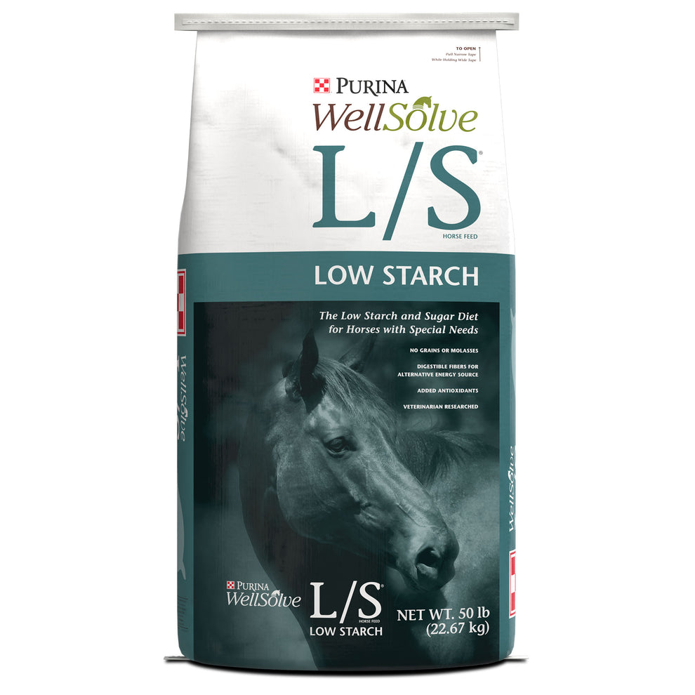 Purina® WellSolve L/S Horse Feed | Low Starch and Sugar – Purina Animal ...